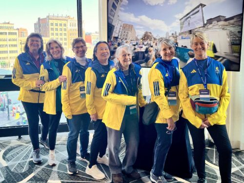 2026 Boston Marathon WW volunteers - Wellness Warriors